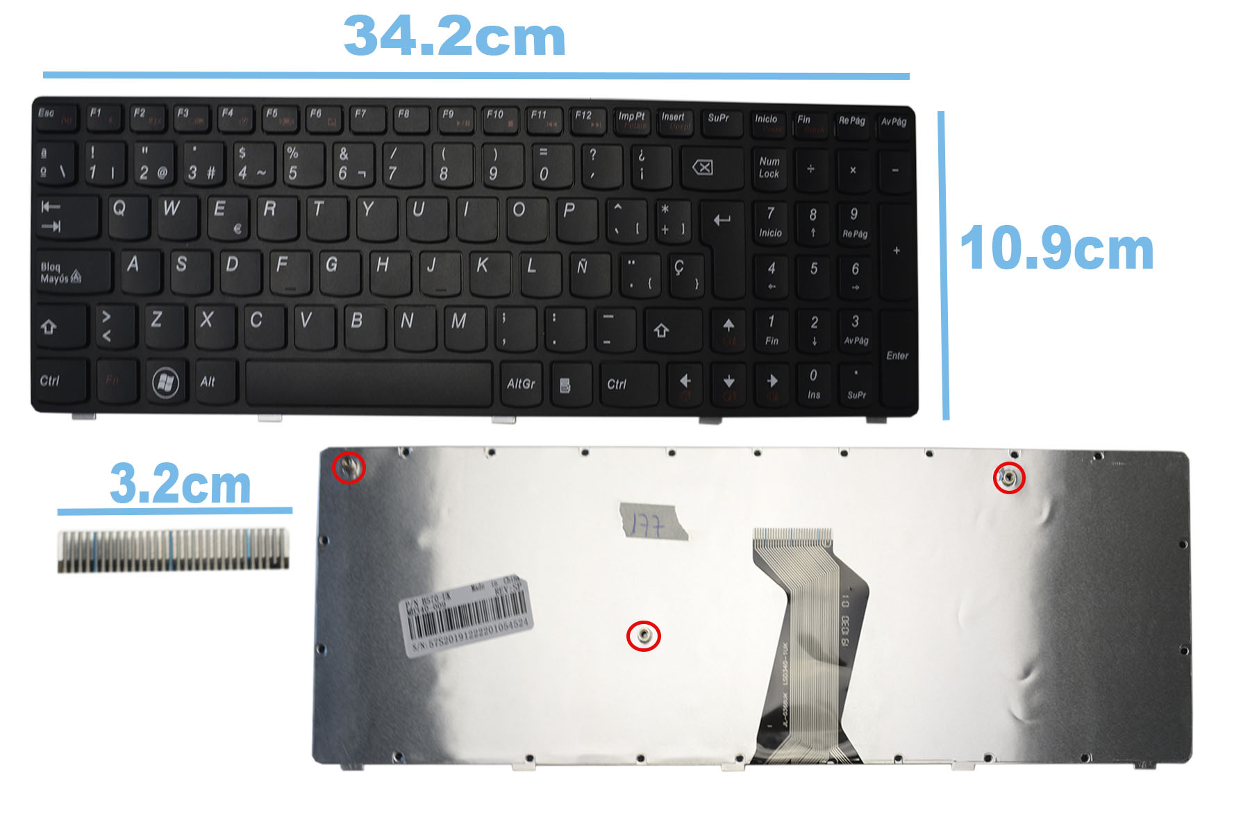 TECLADO LAPTOP LENOVO